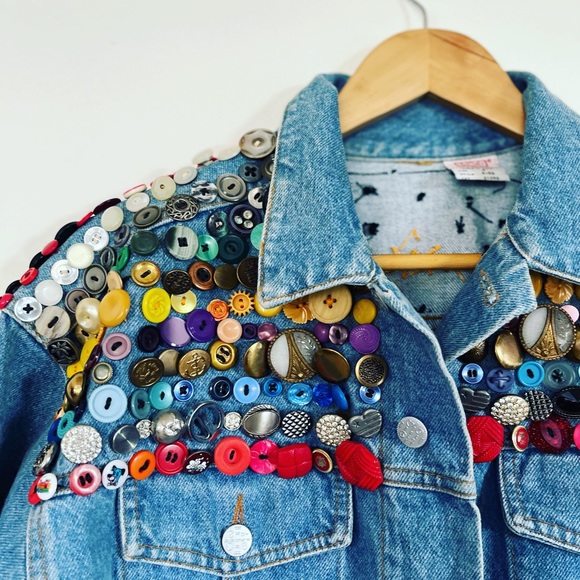 BONGO | Jackets & Coats | Vintage 8s Bongo Denim Jacket With ...